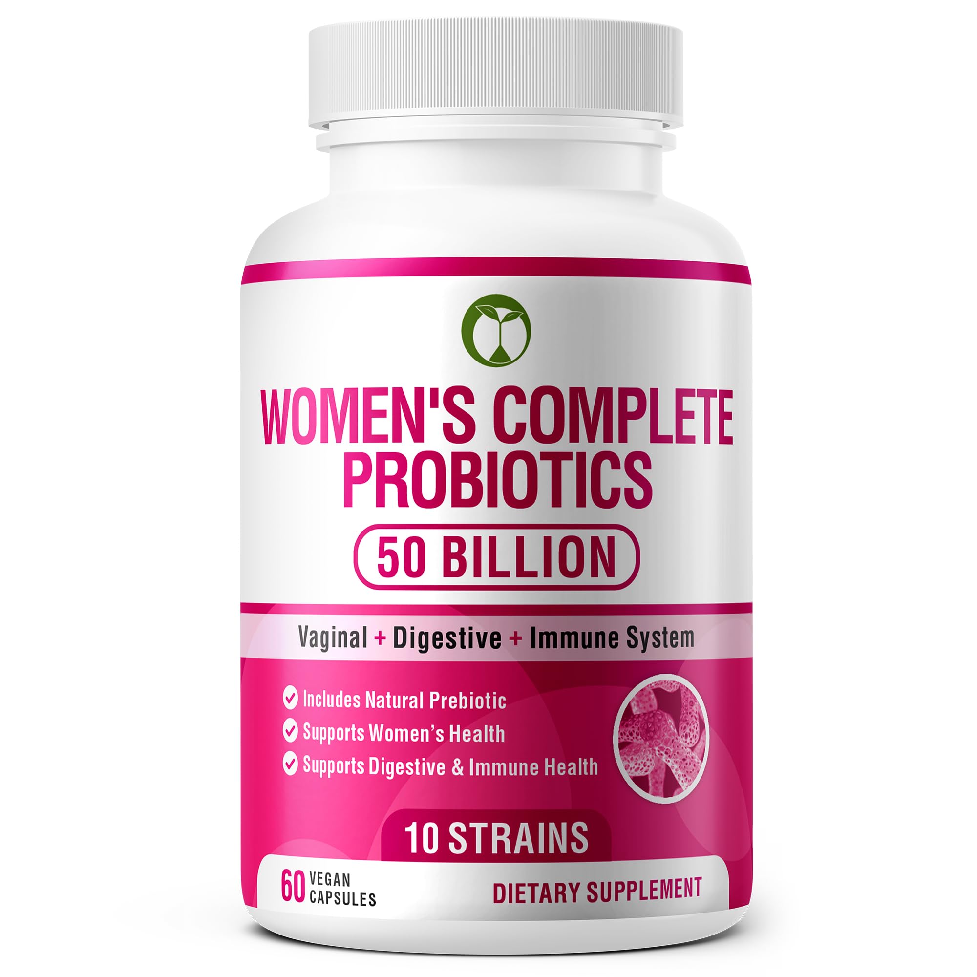 Amazon.com: Probiotics for Women 60 Capsules | 50 Billion CFU ...