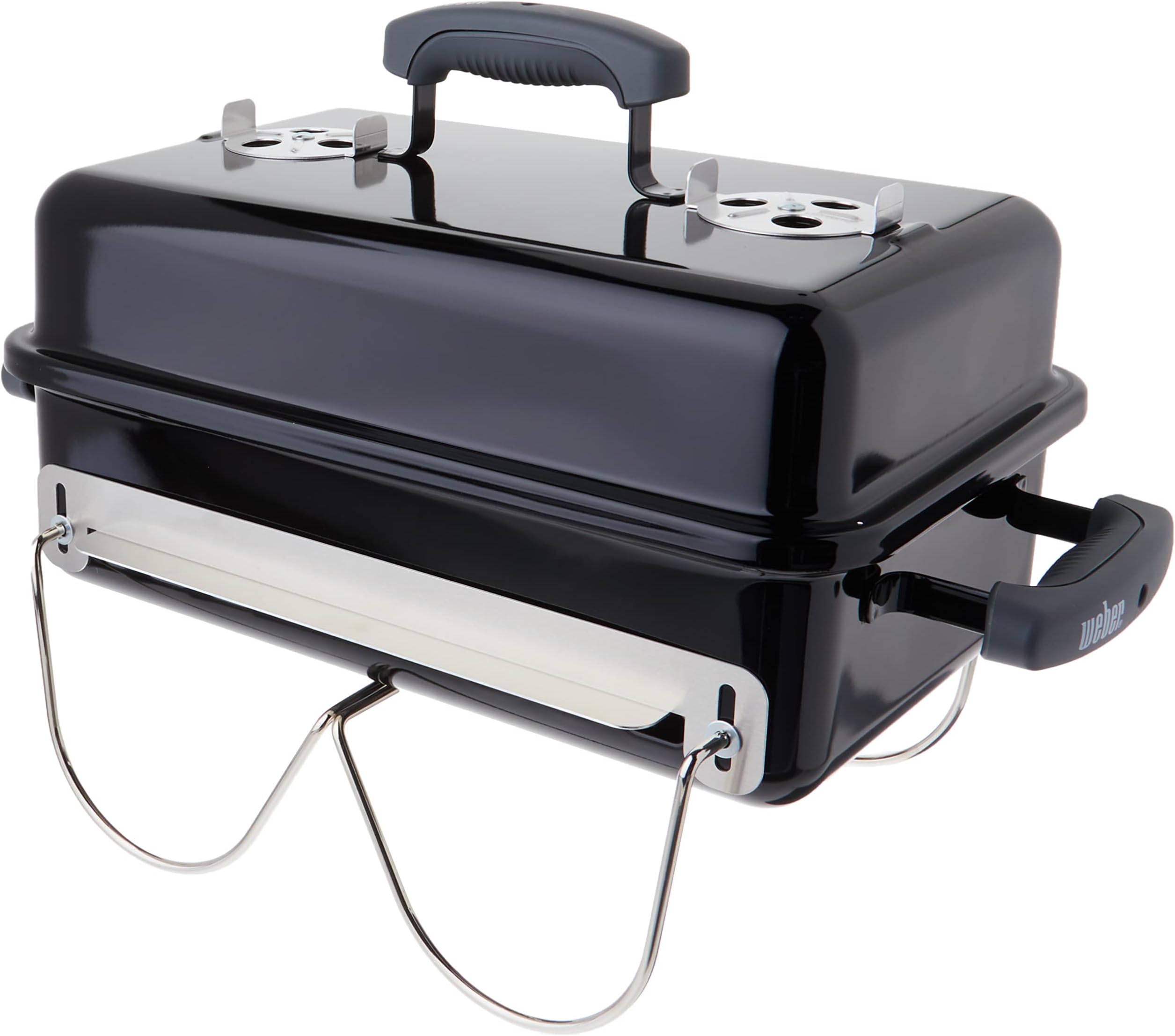 Weber Traveler Portable Gas Grill, Black : Amazon.in: Garden & Outdoors
