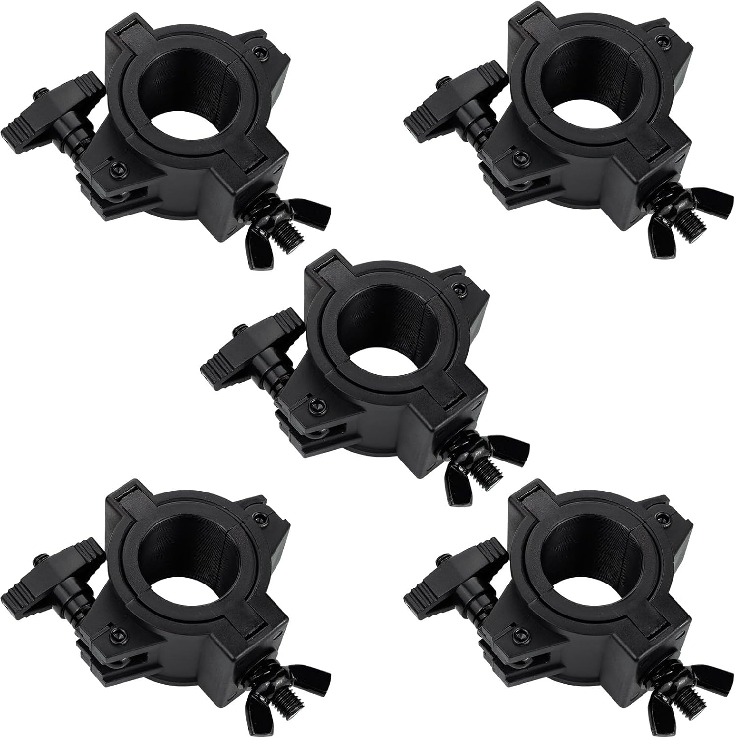 Amazon.com: CZGOR Stage Light Clamp 5 Pack, 33lb Plastic DJ Light ...