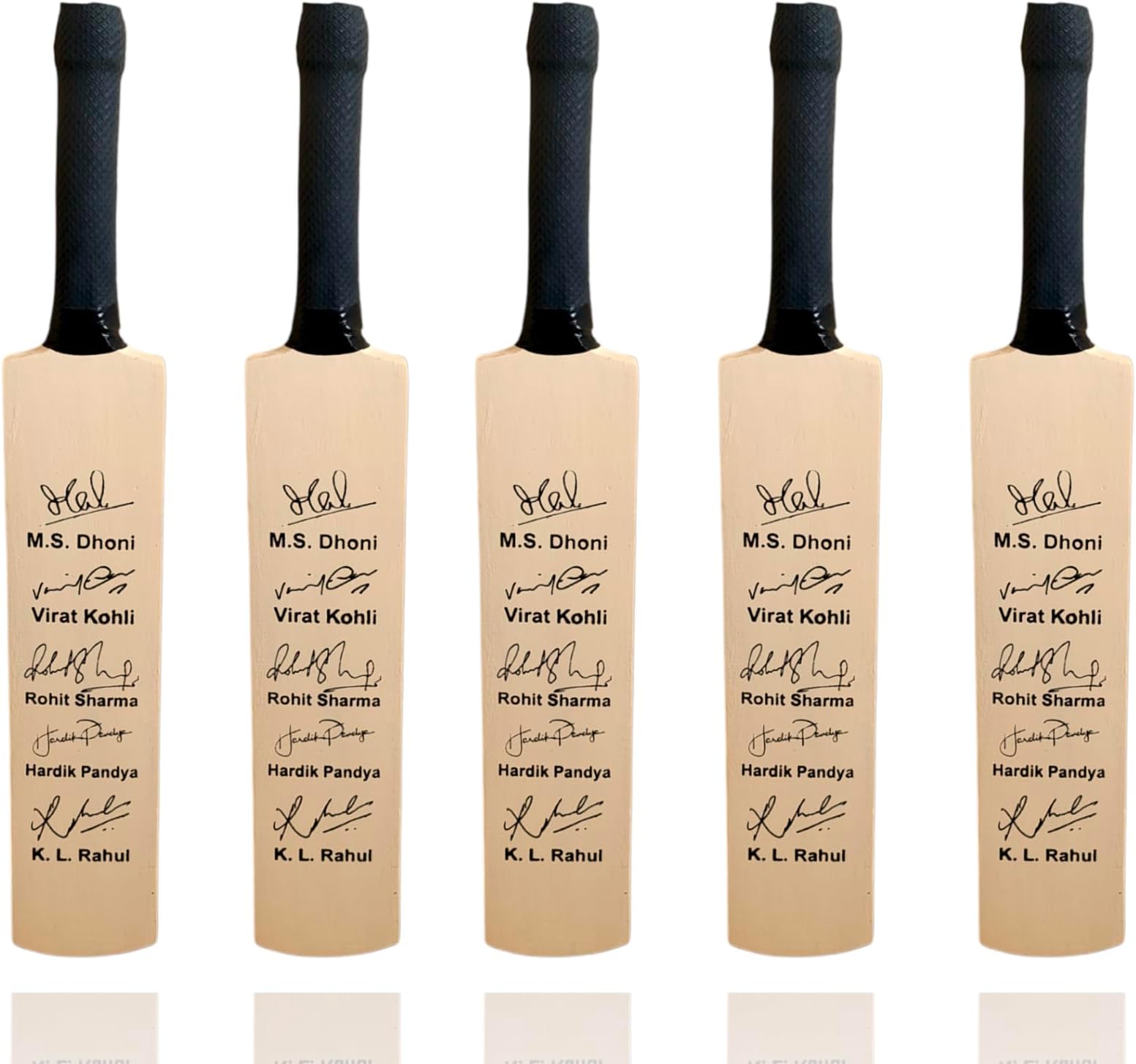 AEM Wood Virat Kohli Miniature Signature Cricket Bat With Photo Showpiece 12 Inch|Pack Of 1 ...