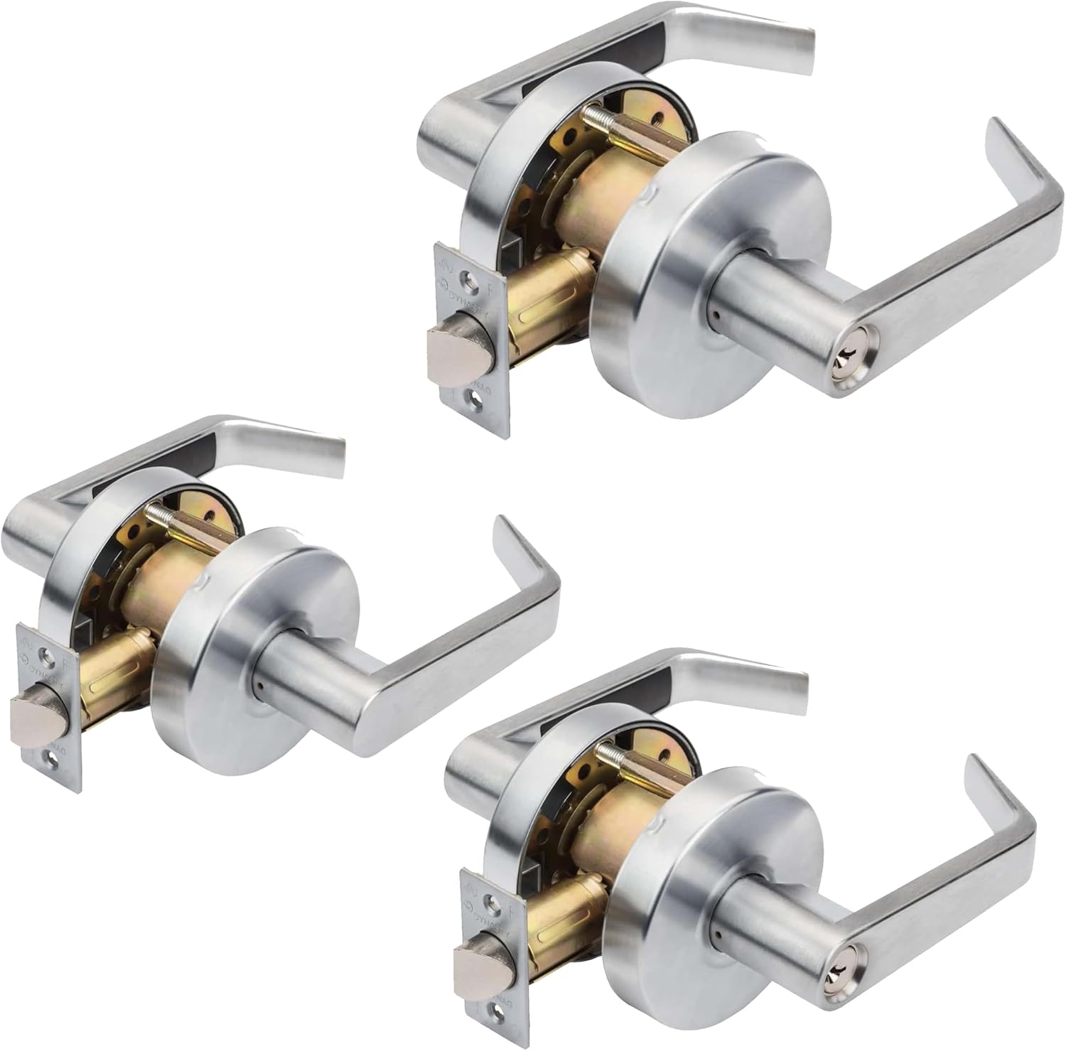 Dynasty Hardware Commercial Duty Passage Lever Lock, Office and ...