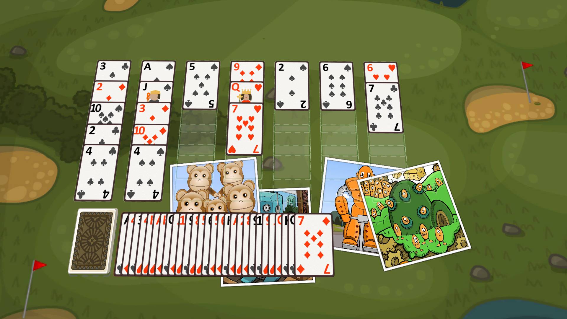 Golf Solitaire Cartoons TV - App on Amazon Appstore