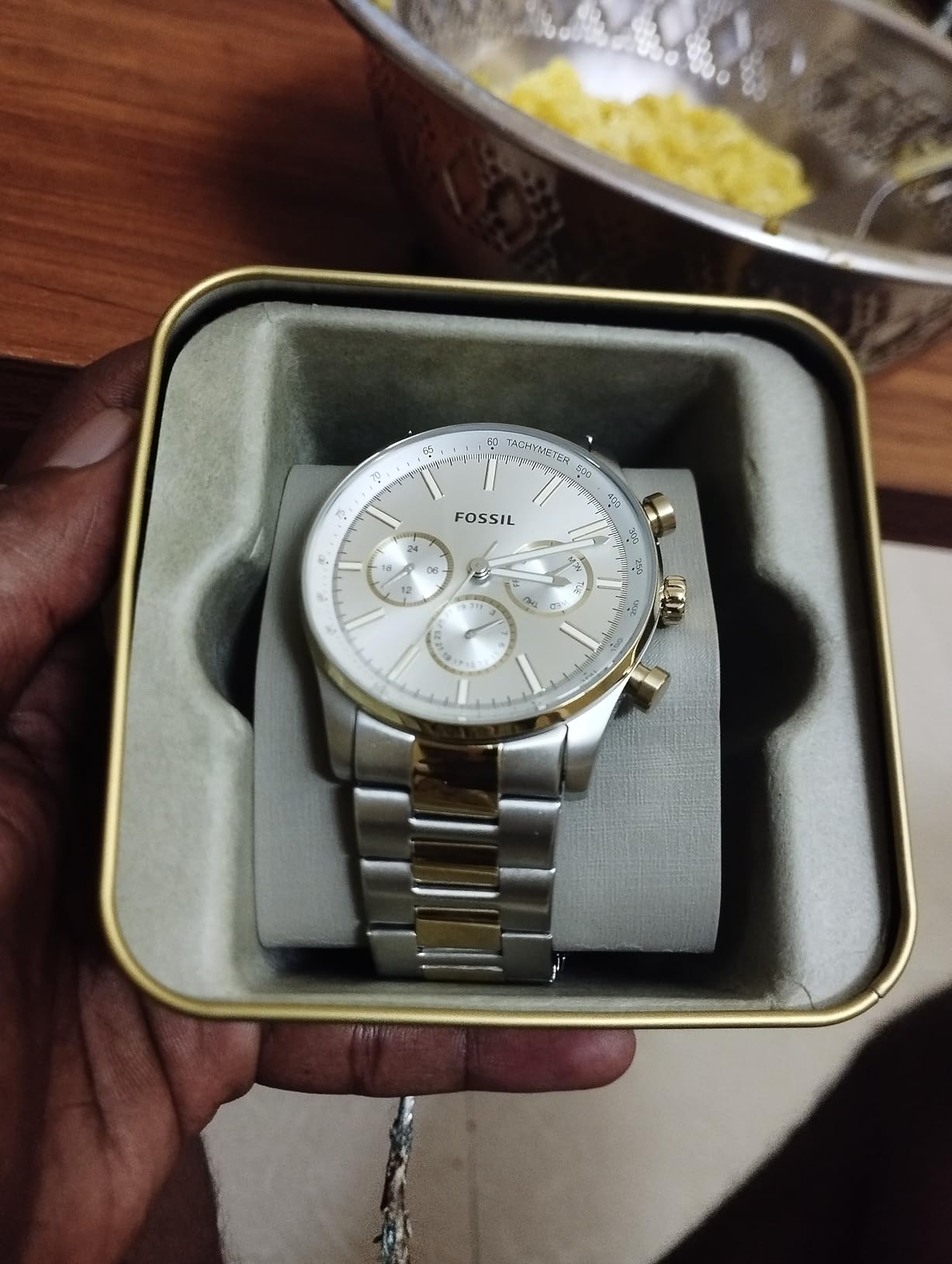 Buy Fossil Analog Silver Dial Men's Watch-BQ2693 at Amazon.in