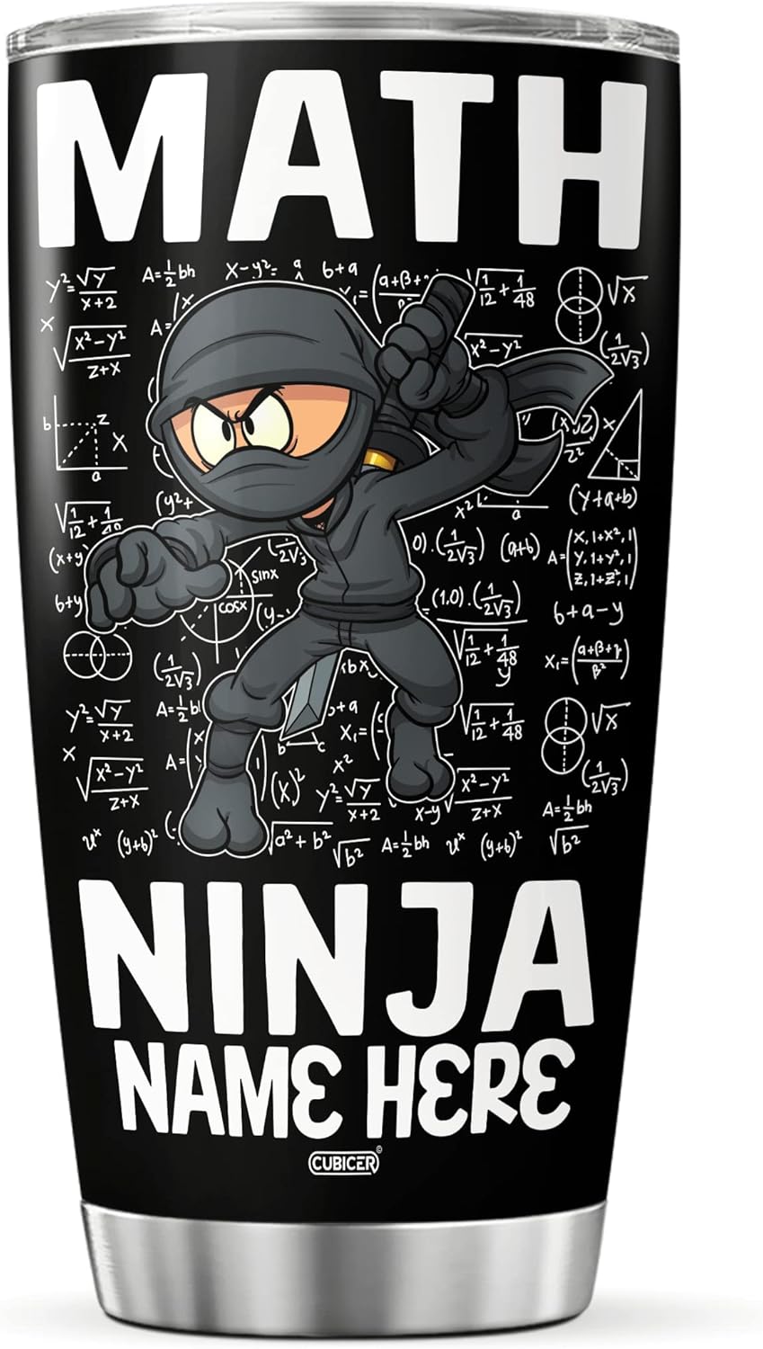 Amazon.com | CUBICER Personalized Coffee Tumbler Ninja Travel Cup With ...