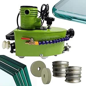 Amazon.com: 800W Portable Handheld Glass Edging Machine - Small Glass ...