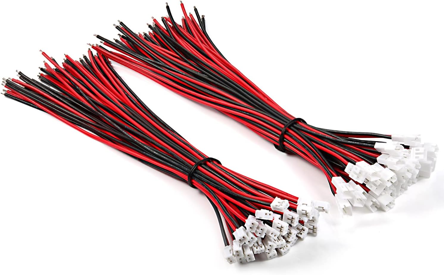 Amazon | チャンゾンJST PH2.0(10/15/20cm)コネクタ30ペア20cmオスメス2ピンマイクロJST-PH 2.0mm、バッテリー端子用LED延長ケーブルミニアダプタ ...