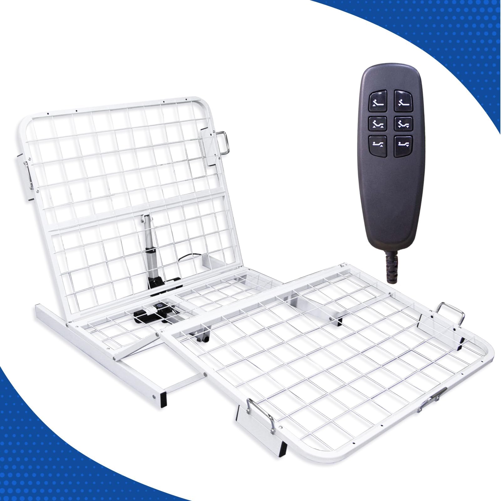 Amazon.com: Twin Adjustable Bed Frame with Head and Foot Incline, No ...