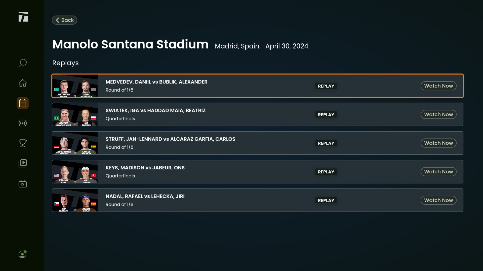 Tennis Channel+ - App on Amazon Appstore