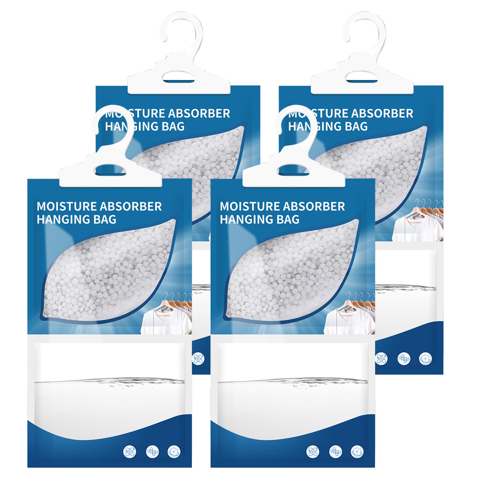 Amazon.com - Moisture Absorber Packets 4 Pack Hanging Humidity ...