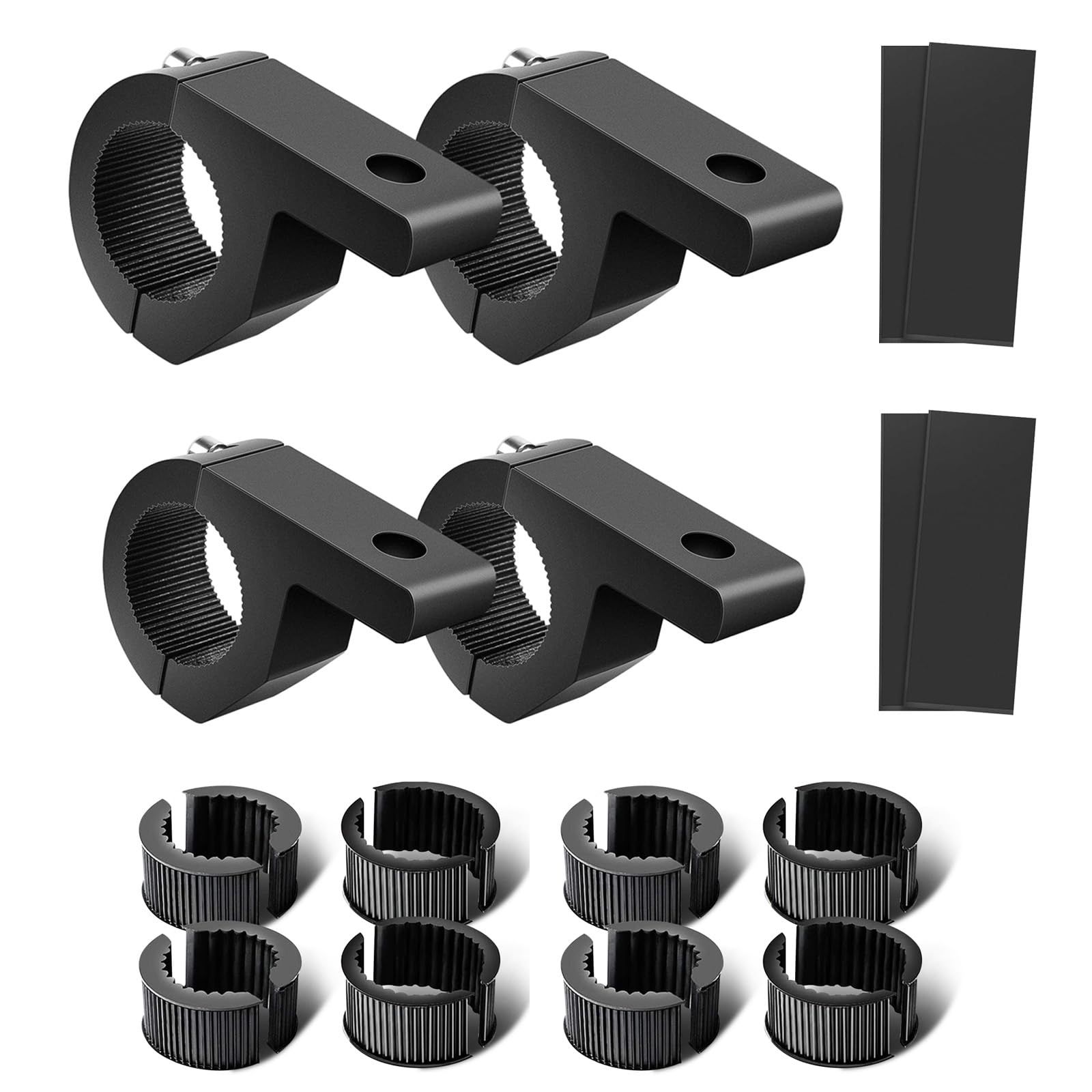 Handlebar Mount GYSRXS 2 Set Light Bar Mounts 25-35CM Universal Bull ...