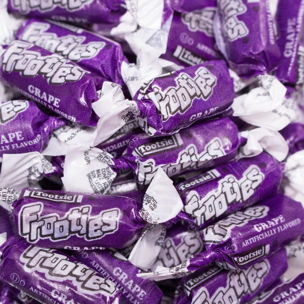 Amazon.com : 180 Pcs Grape Frootie Purple Candy : Grocery & Gourmet Food