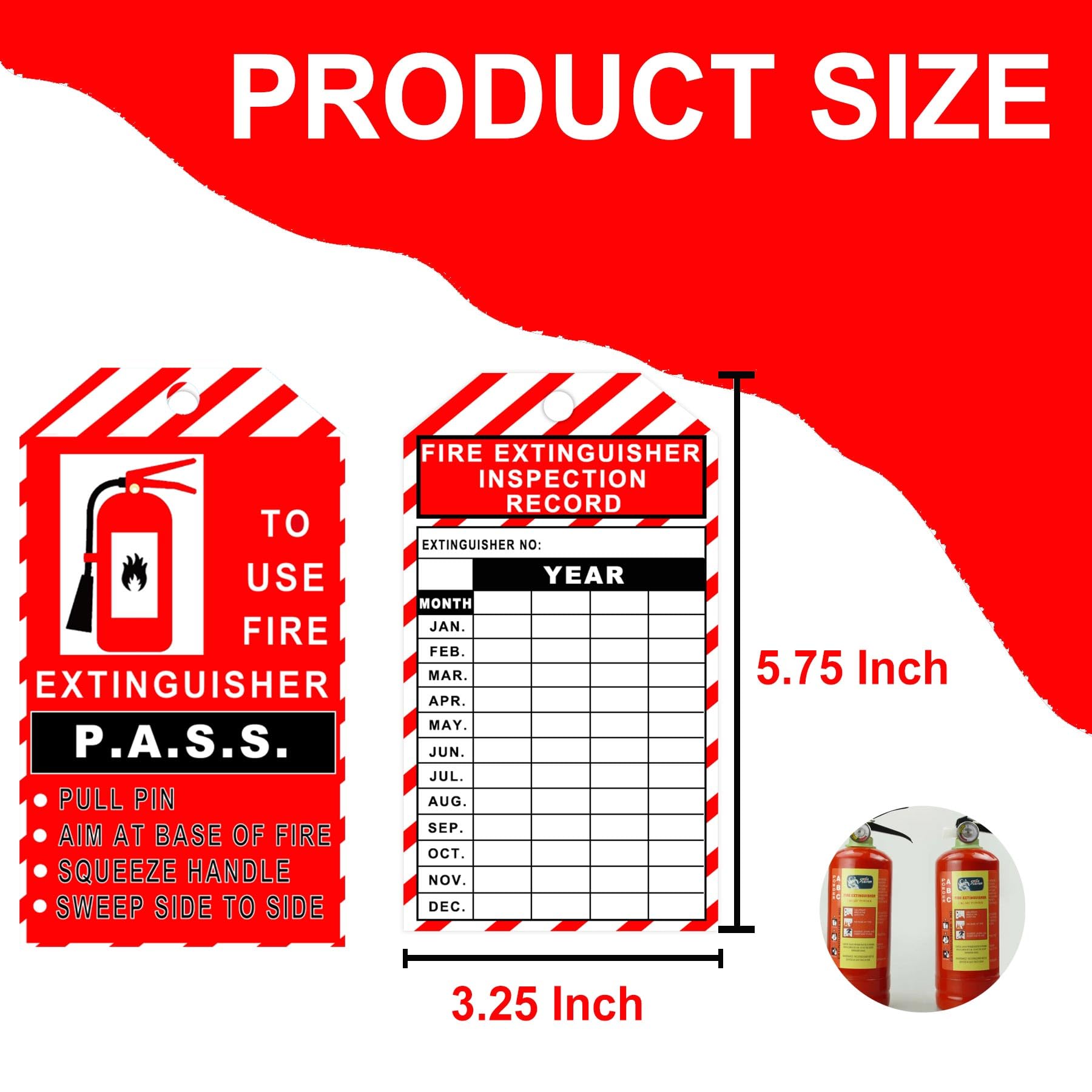Fire Extinguisher Inspection Record FIRE EXTINGUISHER MONTHLY ...