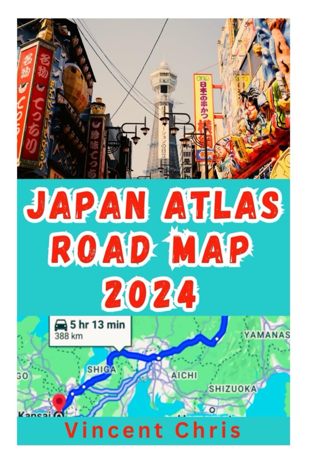 Amazon | Japan Atlas Road Map 2024: Explore Japan city with an accurate ...