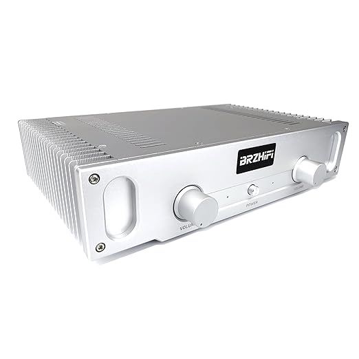 Amazon.com: BRZHIFI A1S Pure Class A Power Amplifier Hi-Fi 20W×2 2.0 ...