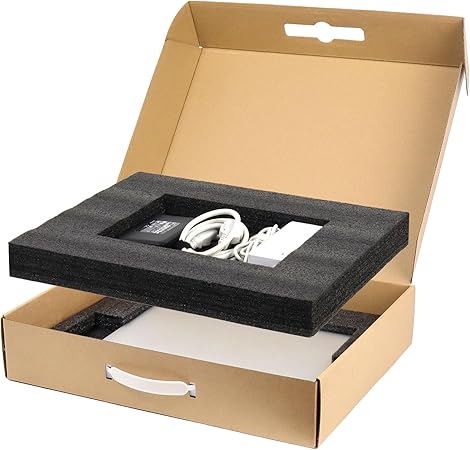 Amazon.com: OitiO Upgraded Laptop Shipping Box, Secure Laptop Box for ...