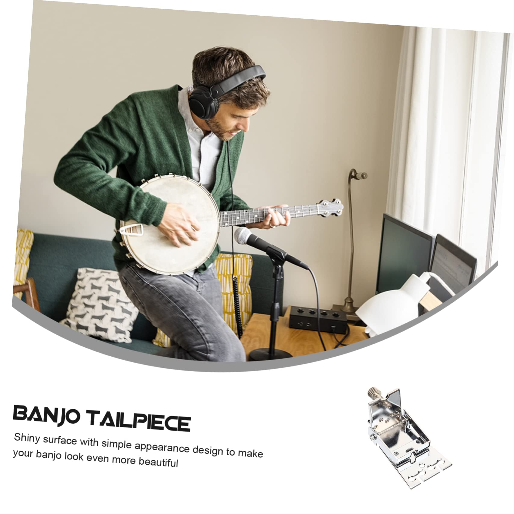 Snapklik.com : Banjo Tailpiece Guitar Tailpiece Triangle Musical ...