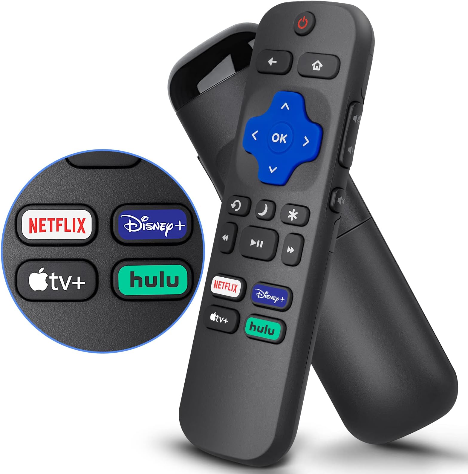 Amazon.com: Universal Remote for Roku TV, Compatible with TCL/Philips ...