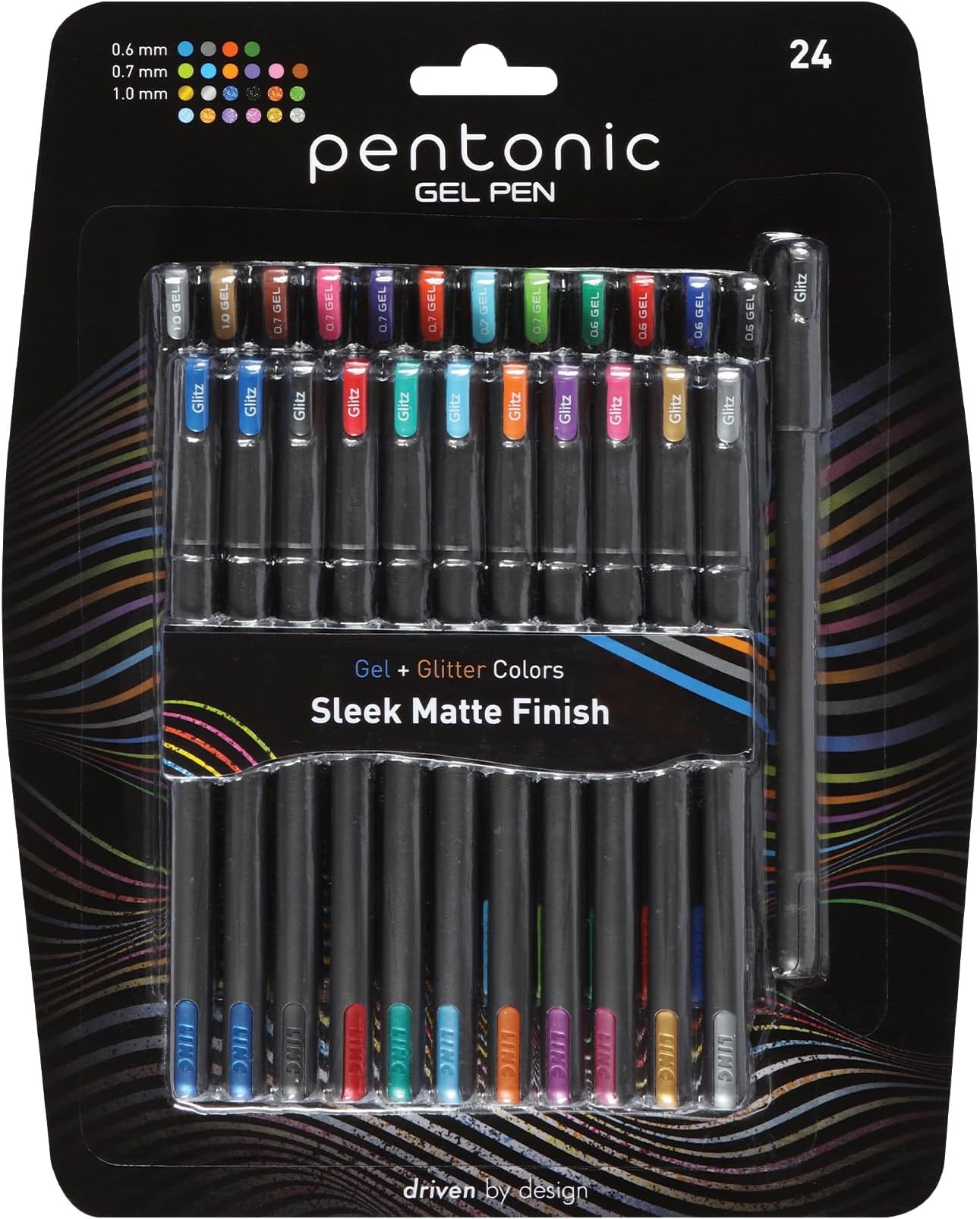 Amazon.com : LINC Pentonic Premium Ball Point Pen - 0.7mm 12 pens (BLUE ...