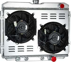 Amazon.com: Cubauto Aluminum Radiator for 1967 1968 1969 1970 Ford ...