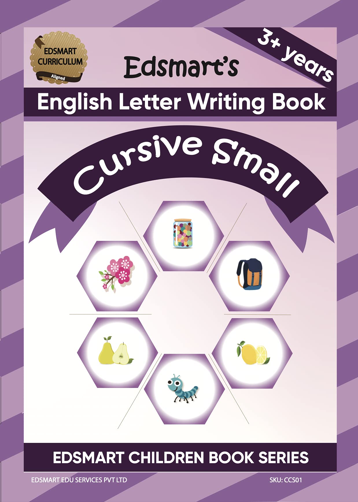 Buy Edsmart English Small letter cursive Writing Book for Children Age ...
