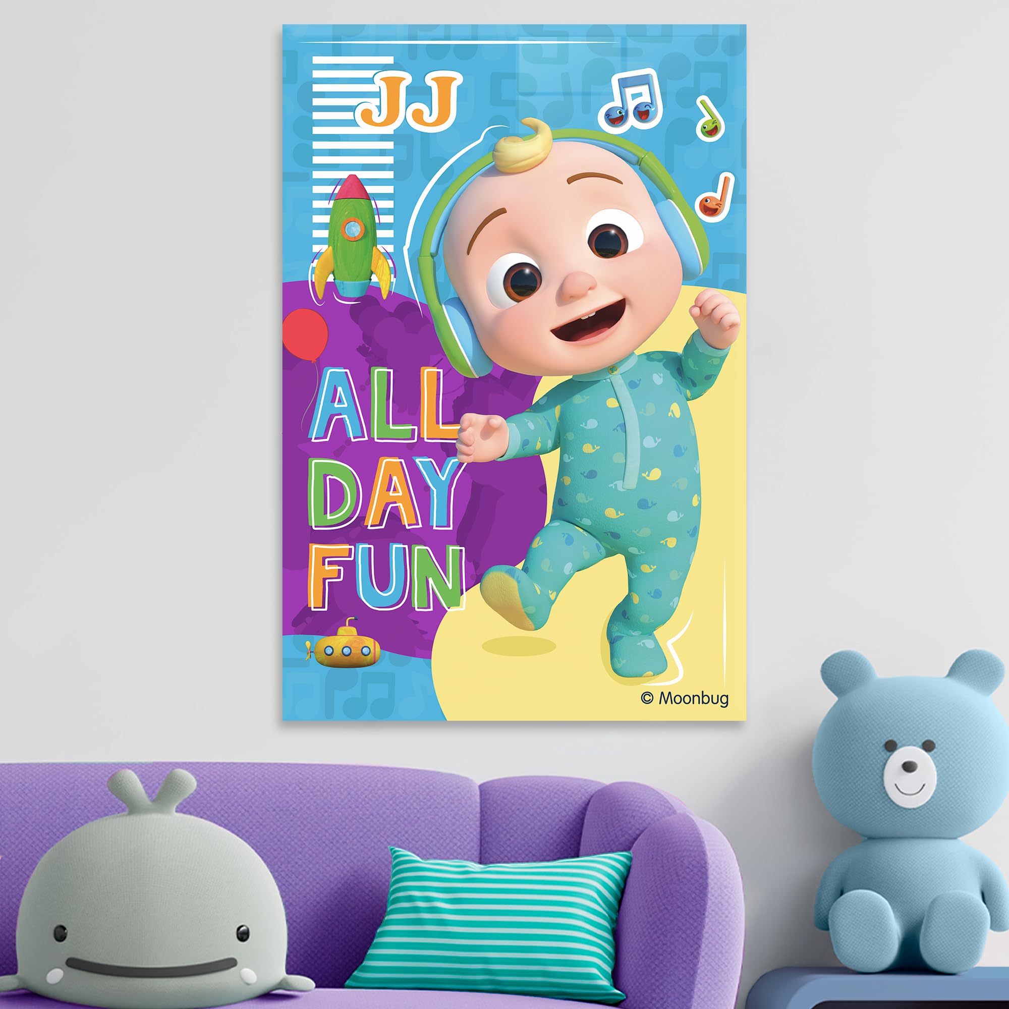 EGD JJ Cocomelon Picture Frame I Acrylic Art Decorations for Kids ...