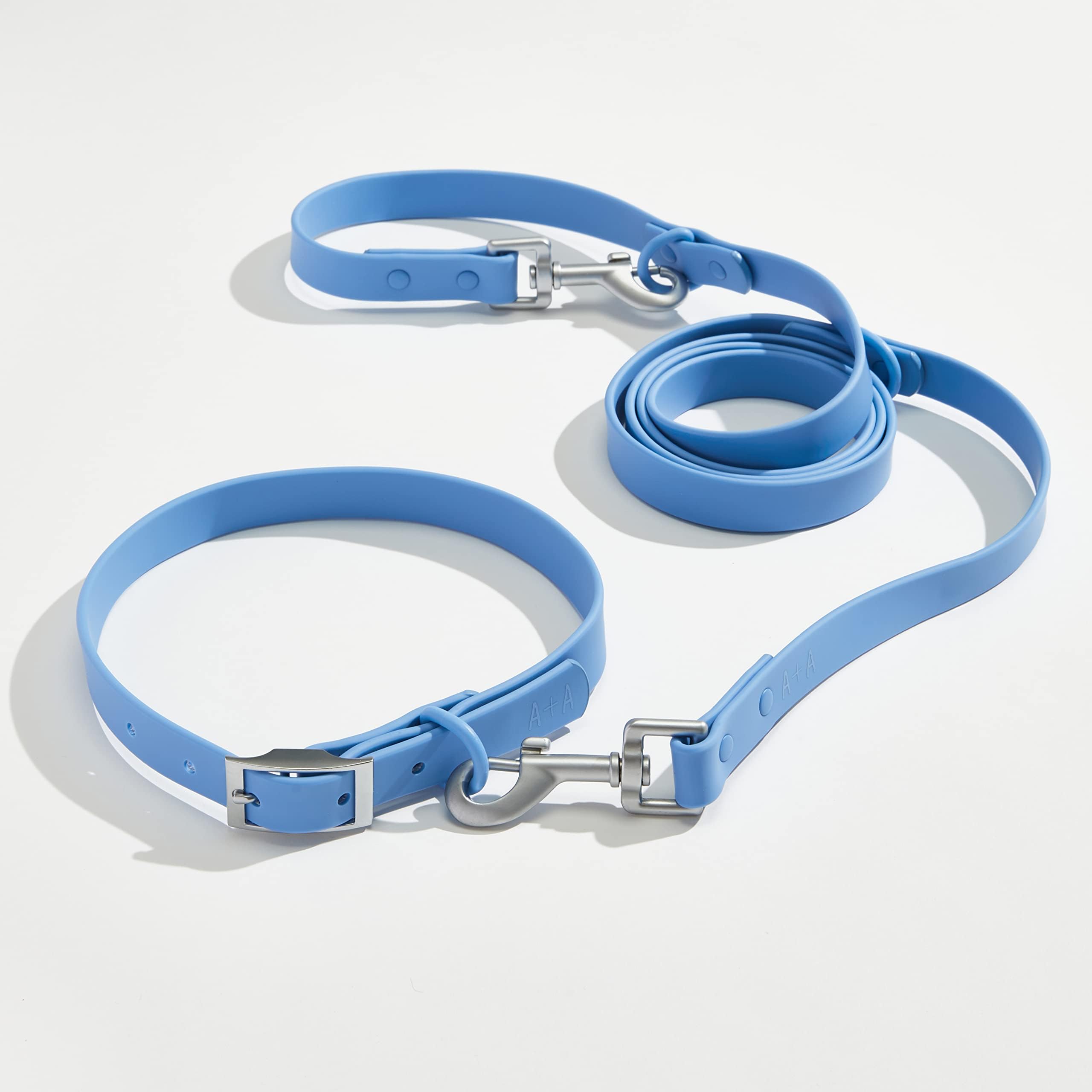 Amazon.com : Dog Collar + Leash Set. Waterproof, Dirt and Odor ...