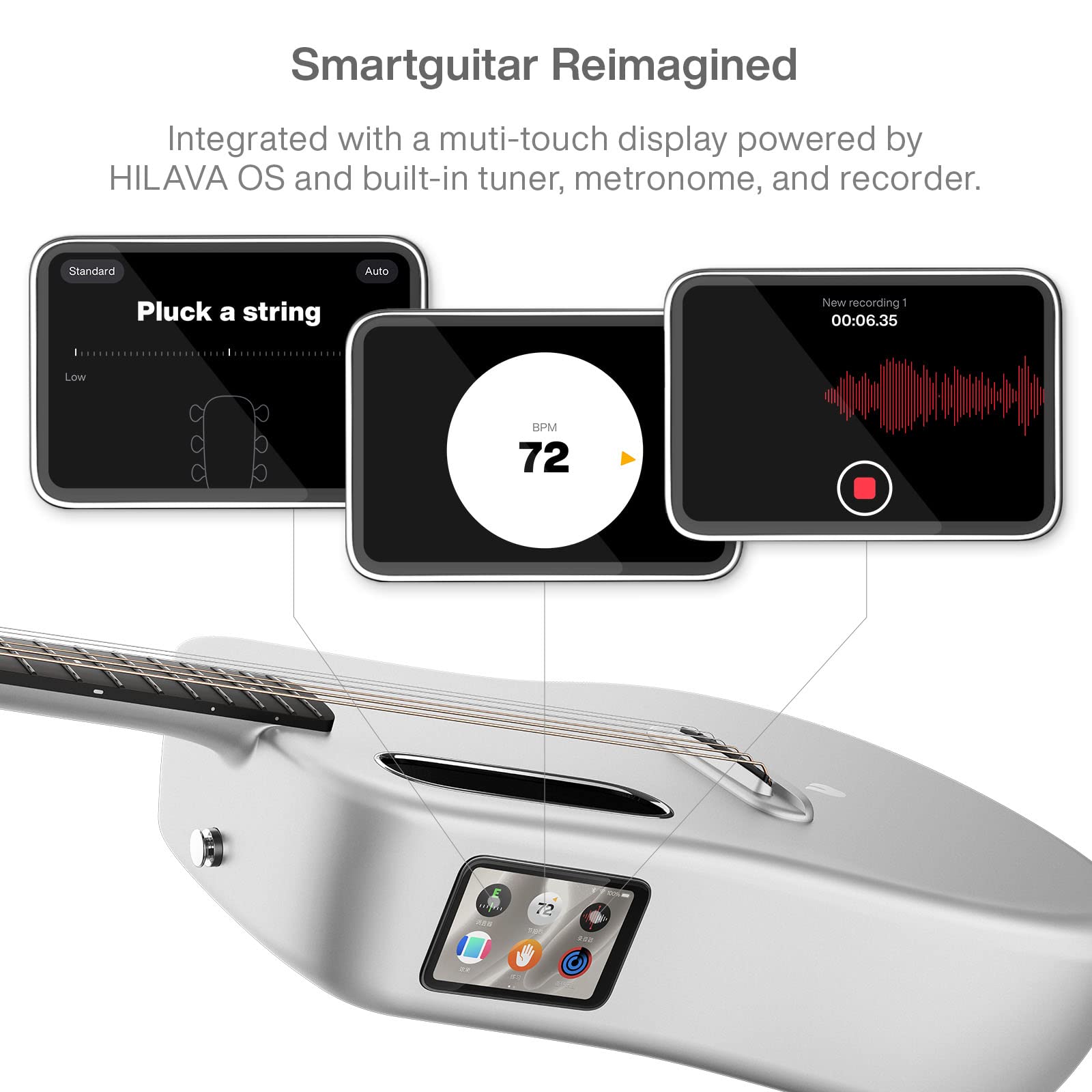 Snapklik.com : LAVA ME 3 Carbon Fiber Smart Guitars For Adults Teens ...