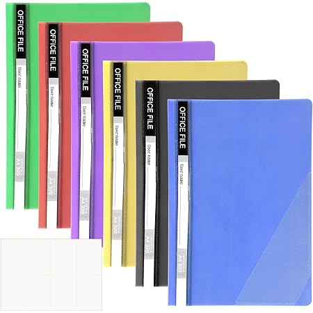 10 Pcs A4 Project Folder Plastic Wallets Presentation Project Folders ...