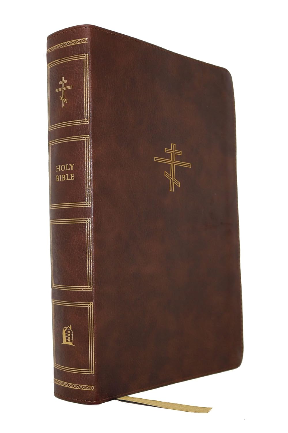 The Orthodox Study Bible, Brown Leathersoft: Ancient Christianity ...