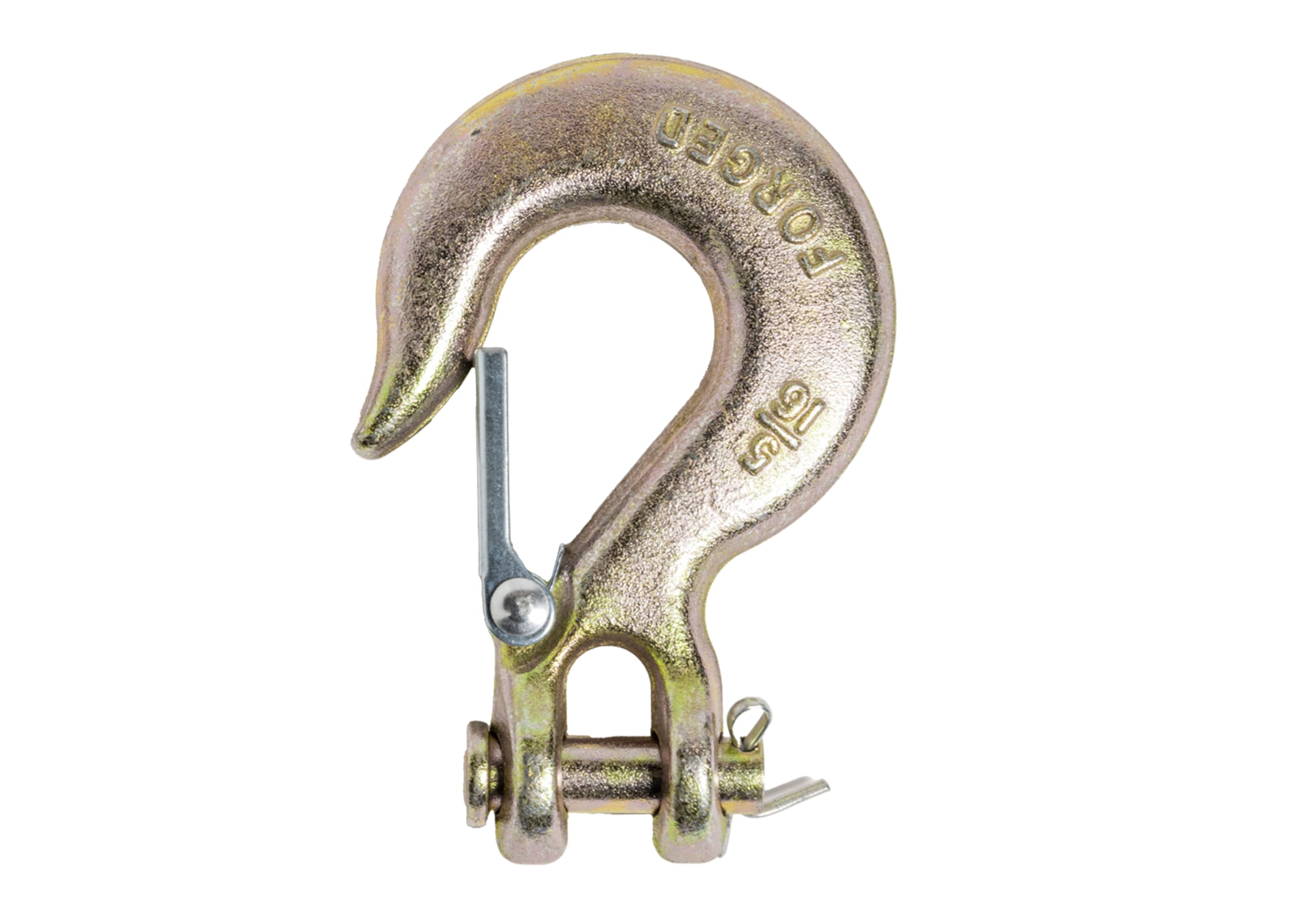 Amazon.com: Hi-Gear Clevis Slip Hooks with Latch Safety Chain for 5/16 ...