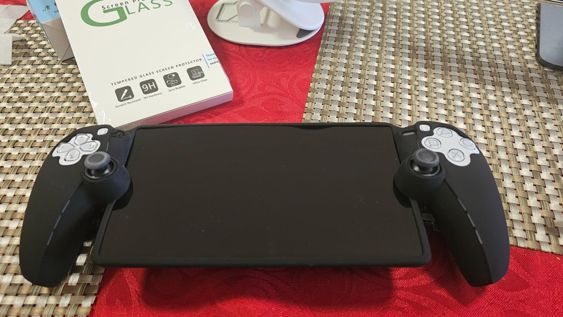 amFilm 3 Pack Tempered Glass Screen Protector for PlayStation Portal ...