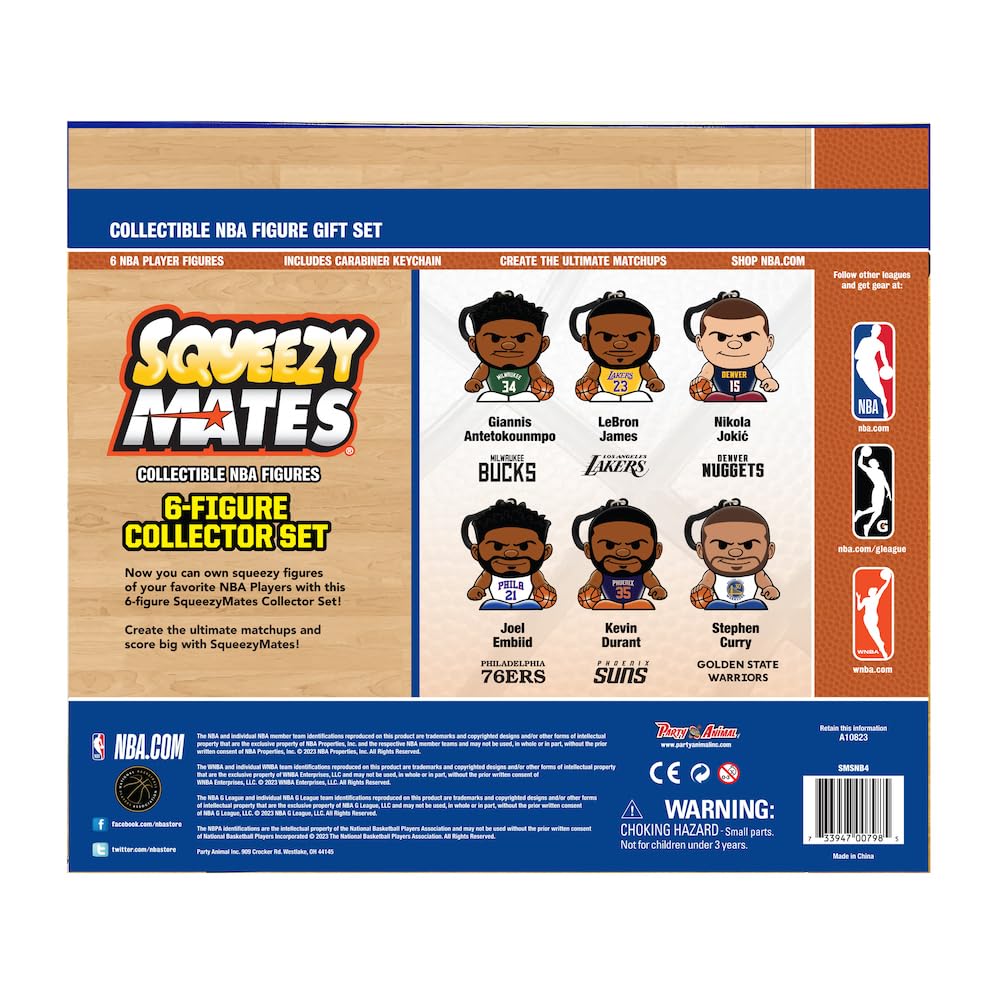 Snapklik.com : Party Animal Squeezymates NBA 2024 Series 4 Collector ...