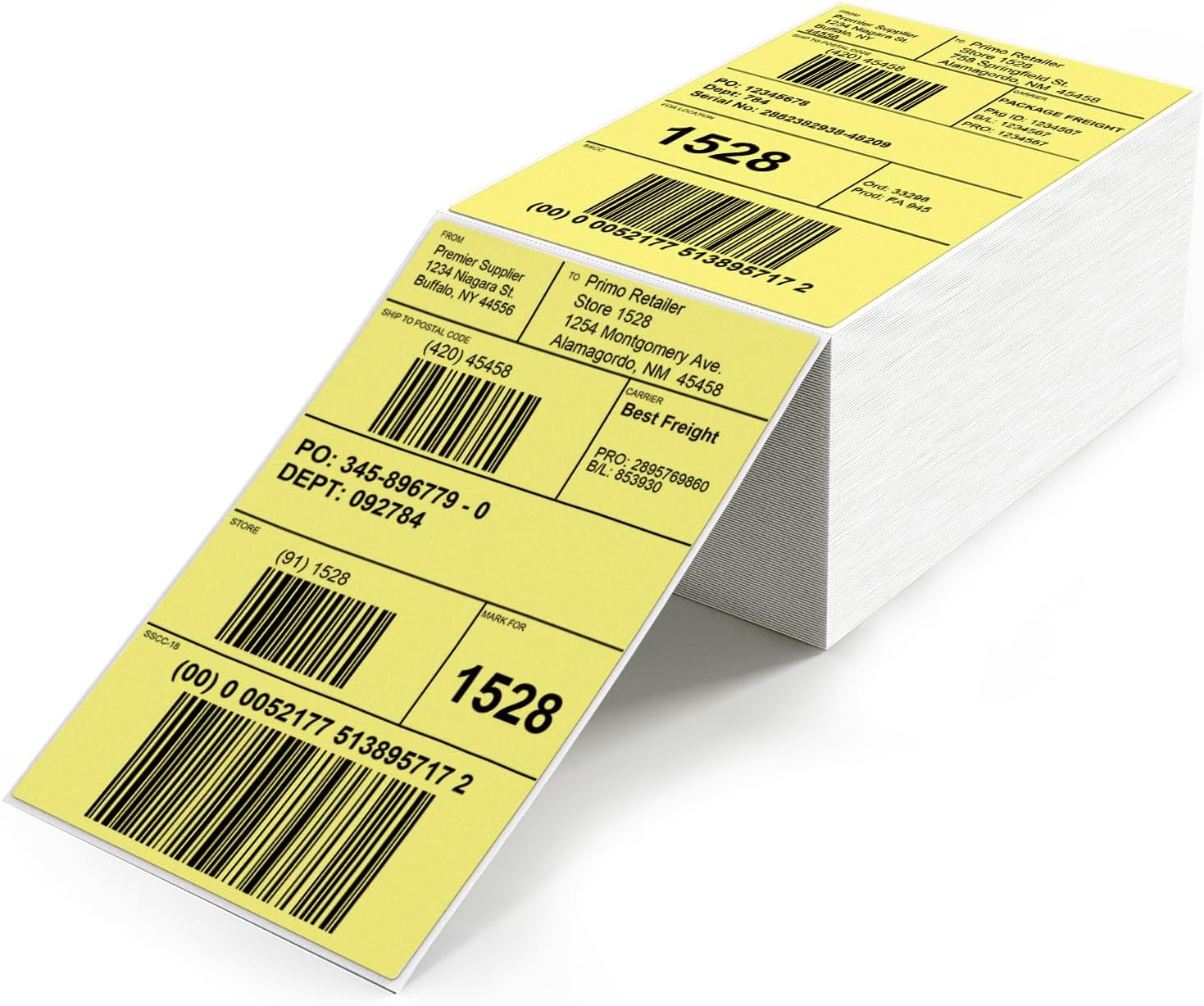 Amazon.com : Phomemo Yellow 4x6 Thermal Label Printer Paper : Office ...
