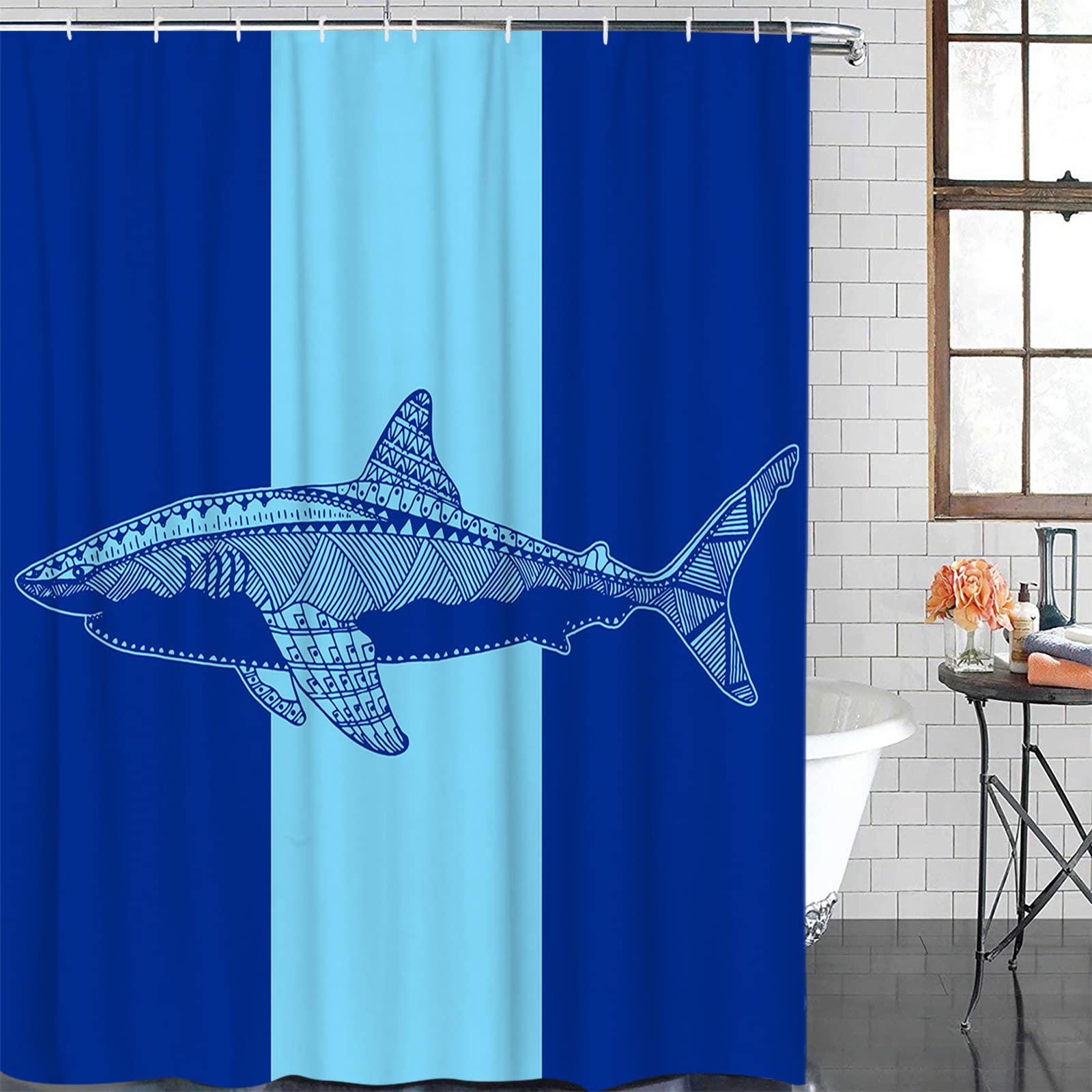 Navy And Aqua Color Background