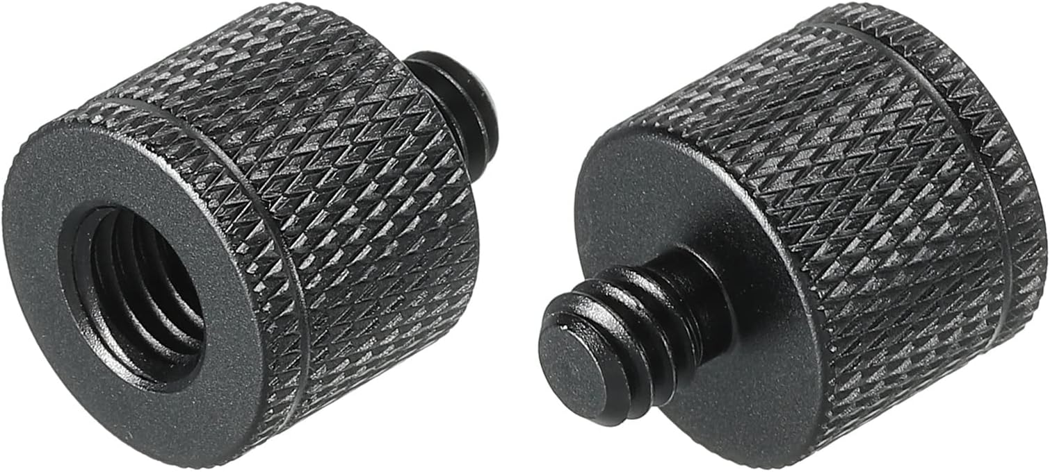 Amazon.com: MECCANIXITY Mic Stand Adapter M8 Female to 1/4 Male Camera ...