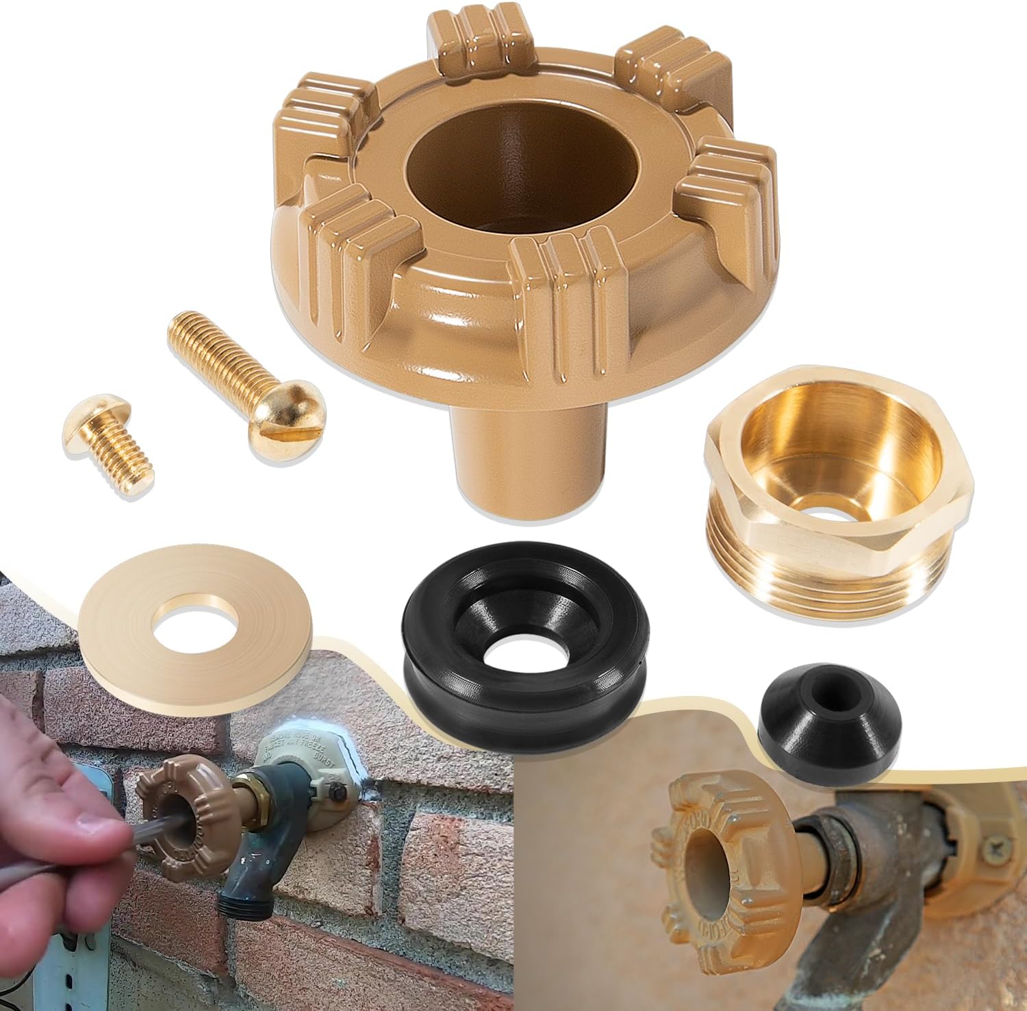 Amazon.com: Woodford 35725 Wall Hydrant Rod Assembly : Patio, Lawn & Garden