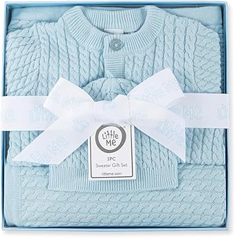 Amazon.com: Little Me Clothes for Baby Sweater Gift Set Matching ...