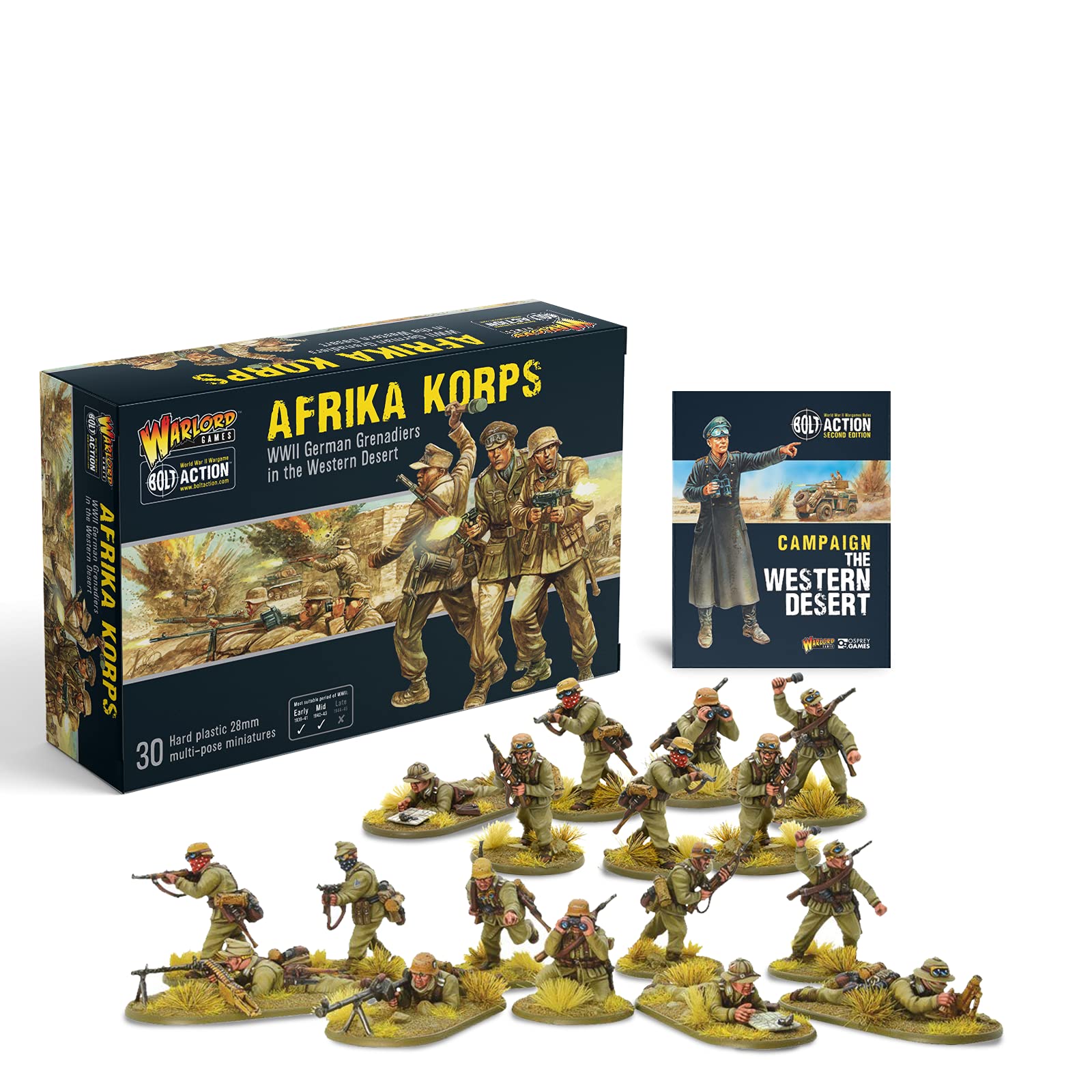 Buy Wargames Delivered Bolt Action Miniatures Afrika Korps Troop Set buy-wargames-delivered-bolt-action-miniatures-afrika-korps-troop-set