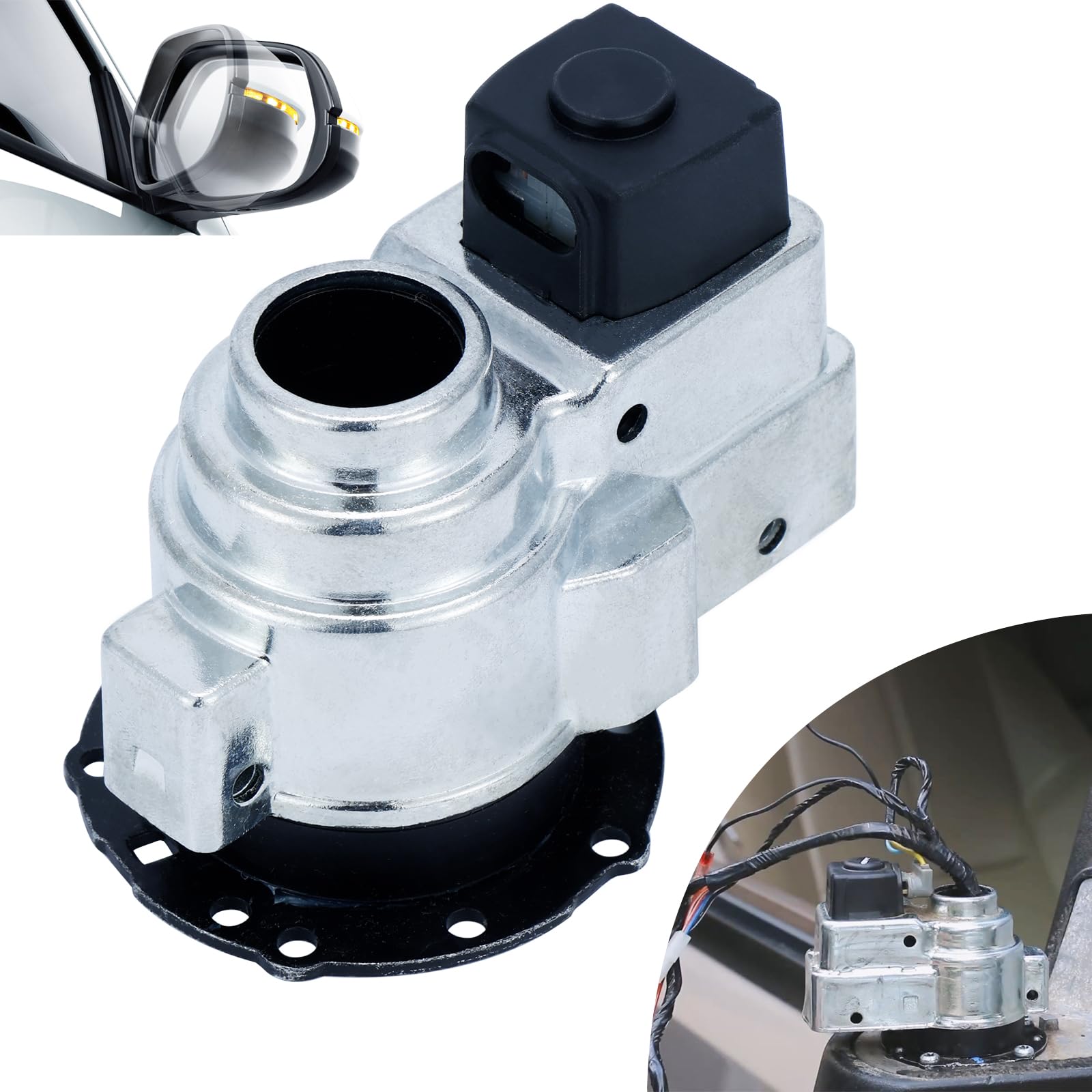 Buy Power Folding Door Mirror Motor Left/Right Compatible with 2007 ...