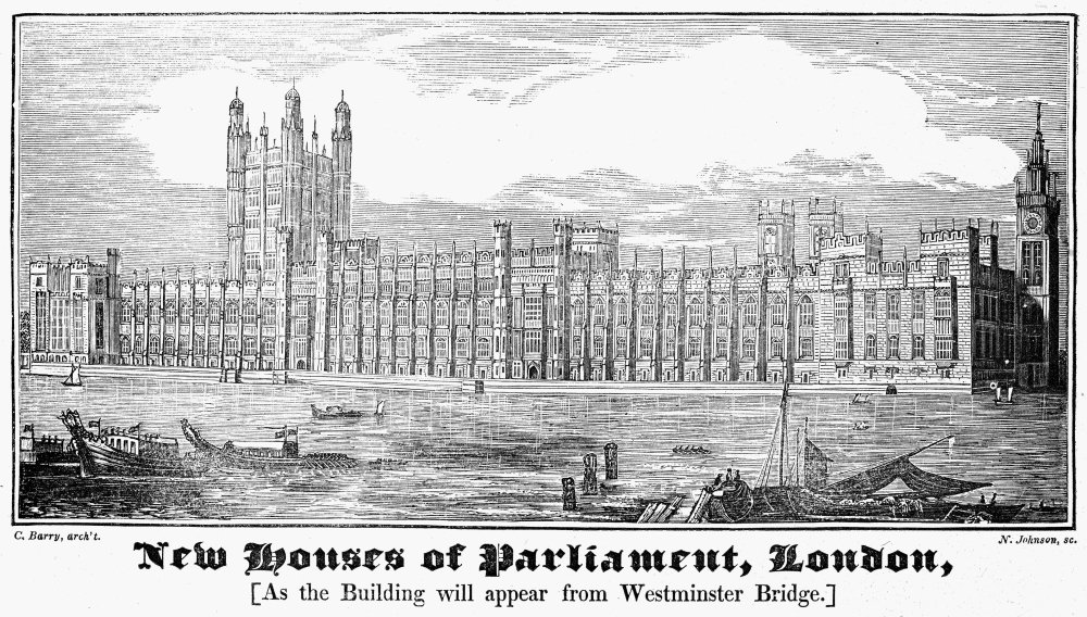 Houses Of Parliament Drawing