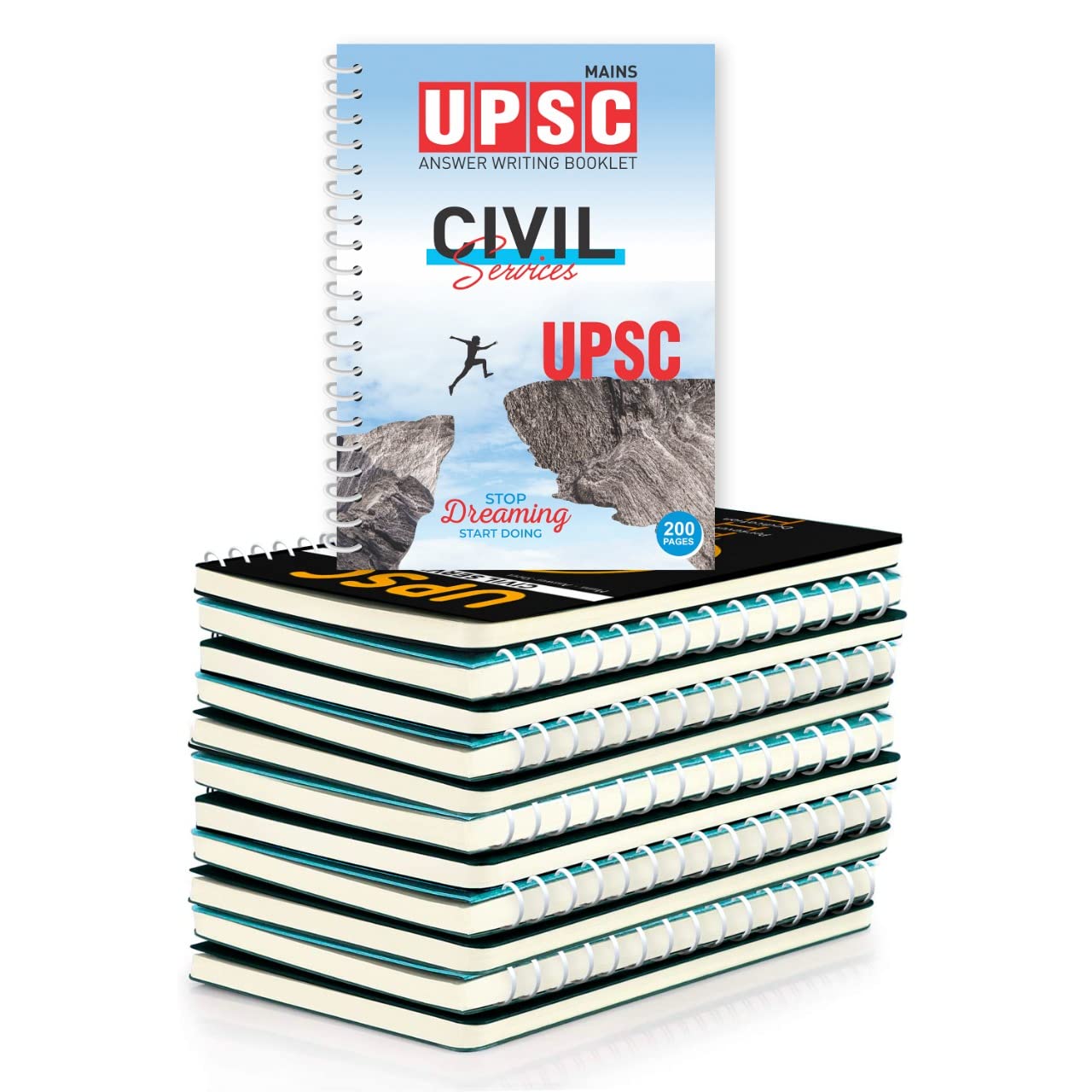 WonderHub UPSC Mains Answer Writing Booklet (200 pages in one booklet ...