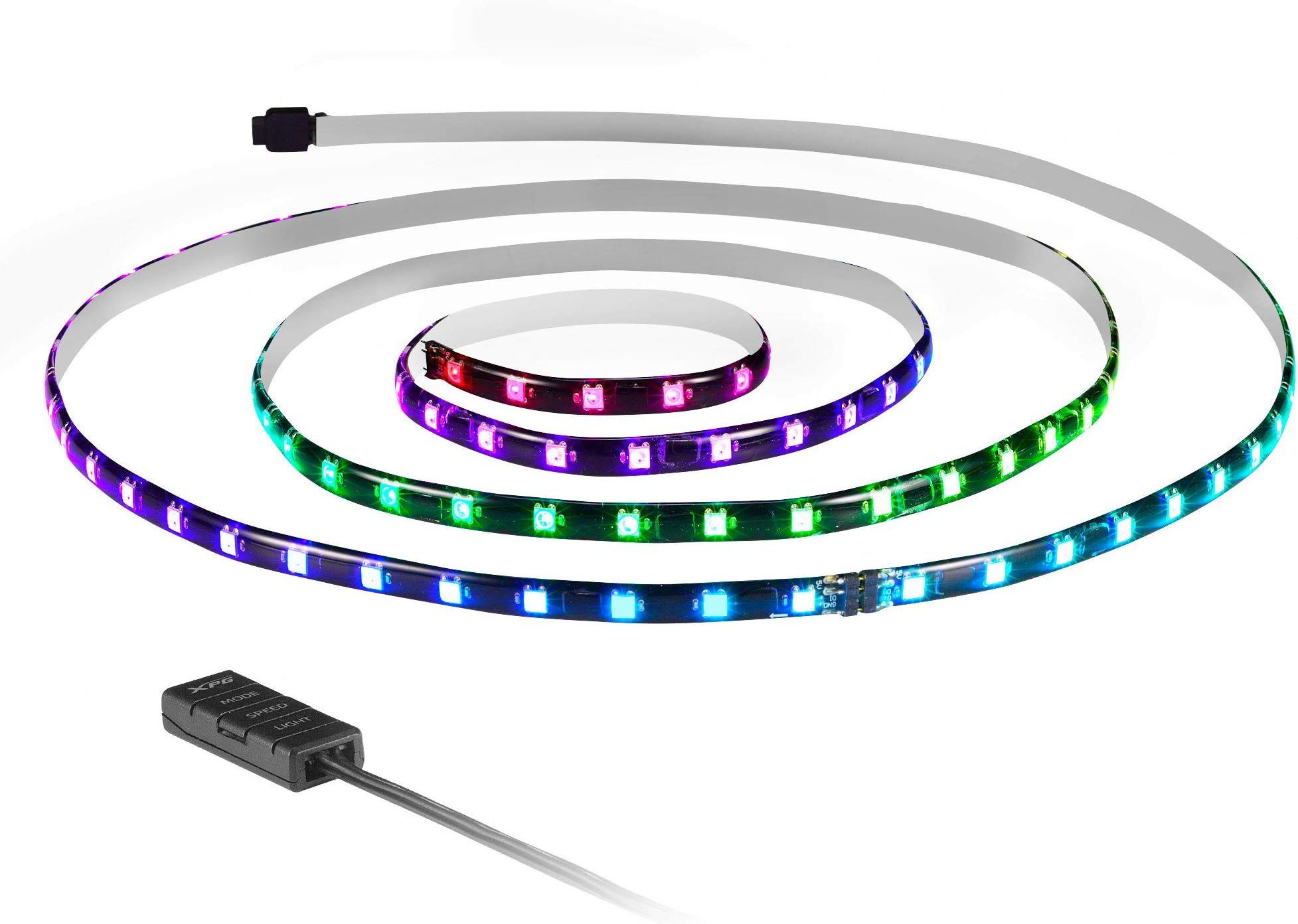 XPG Prime ARGB Led Strip for PC - Black(ARGBSTRIP-BKCWW) : Amazon.in ...
