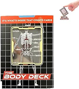 Amazon.com: The Body Deck, Unique Transparent 3D Image of The Human ...