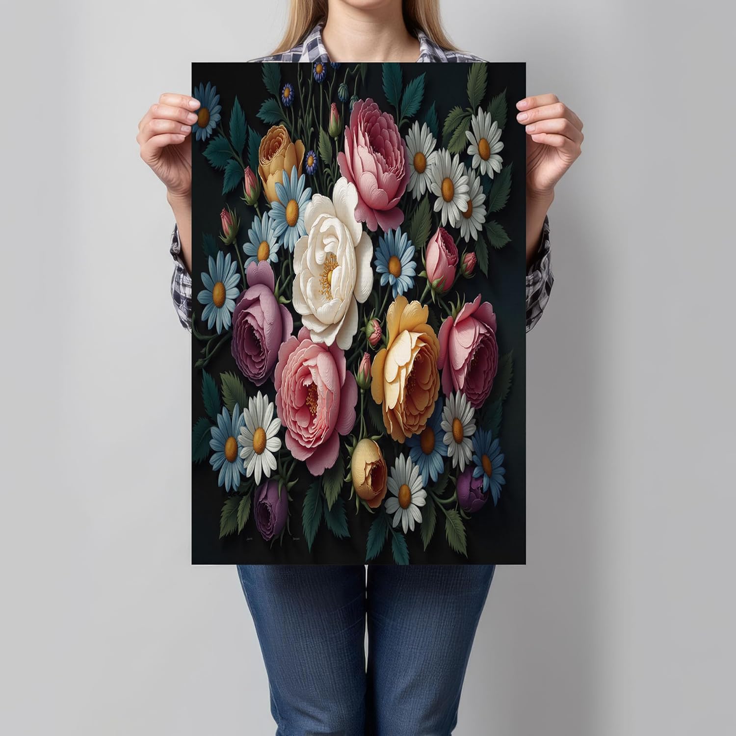 Verwunderlich Blumenbilder Fur Wohnzimmer Bild