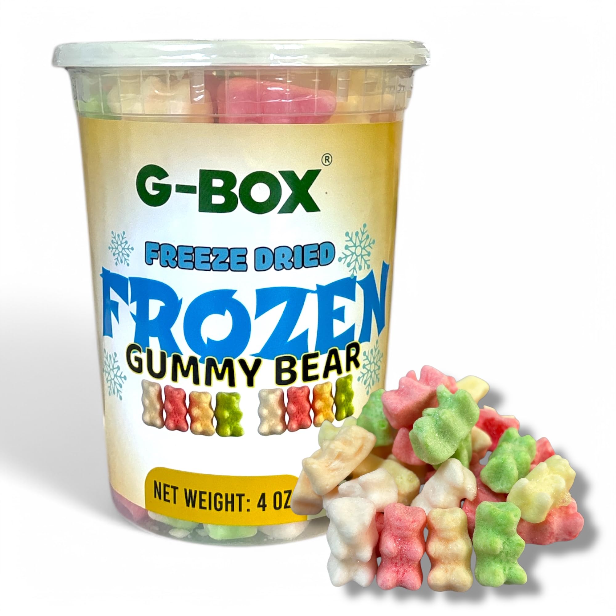 Snapklik.com : G-BOX Freeze-Dried Frozen Gummy Bears 4 OZ Inspired By ...