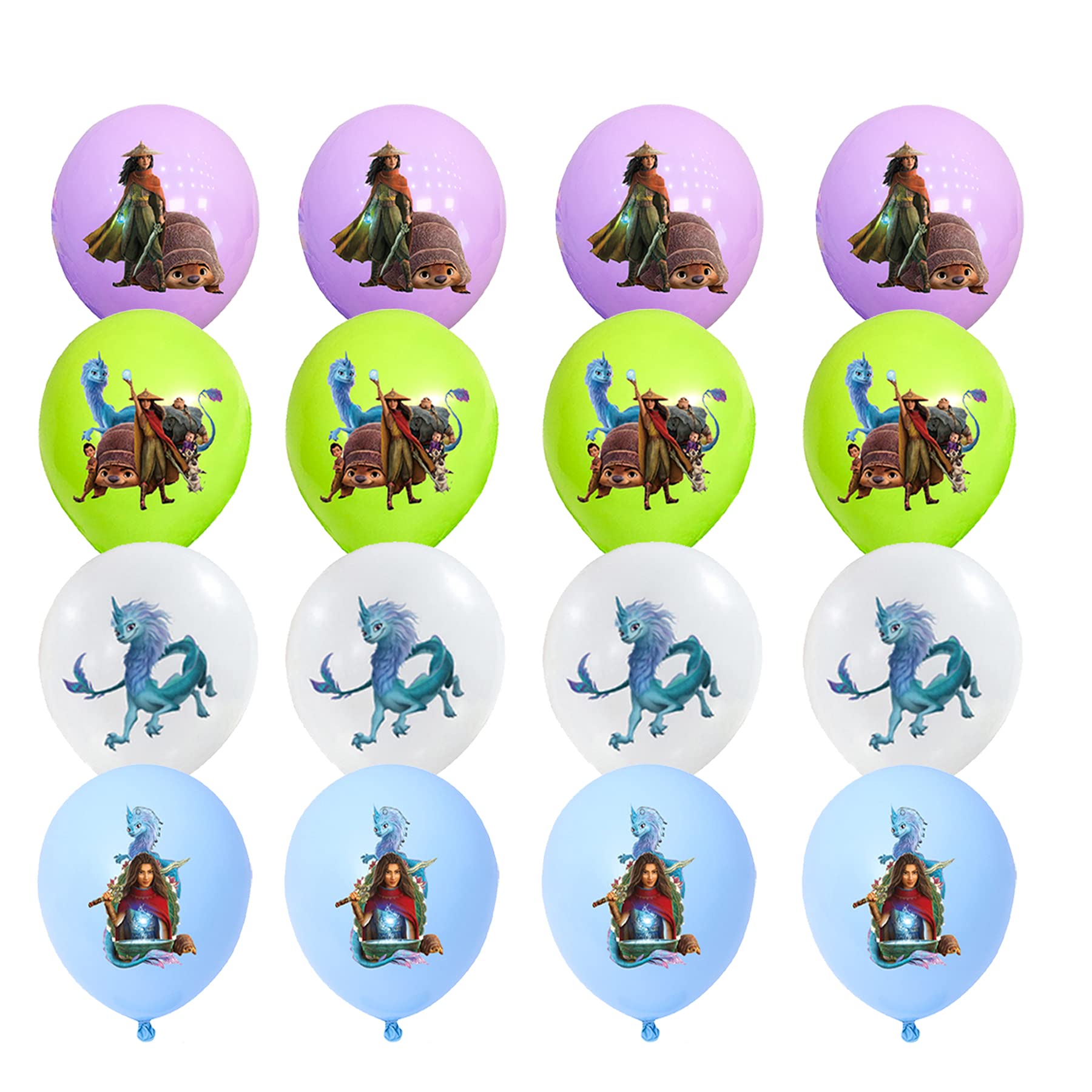 Raya and The Last Dragon Birthday theme Party Supplies and Decorations ...