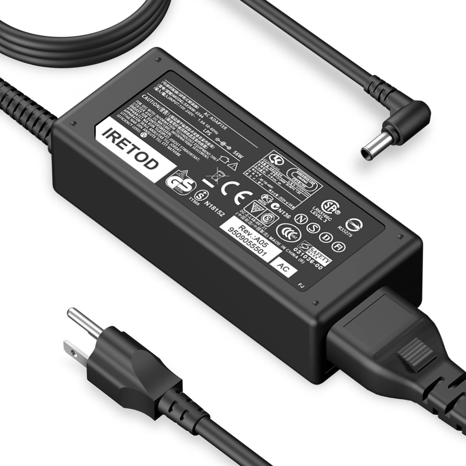 Amazon.com: for Samsung Monitor Power Cord DC 14V 4A for Samsung ...