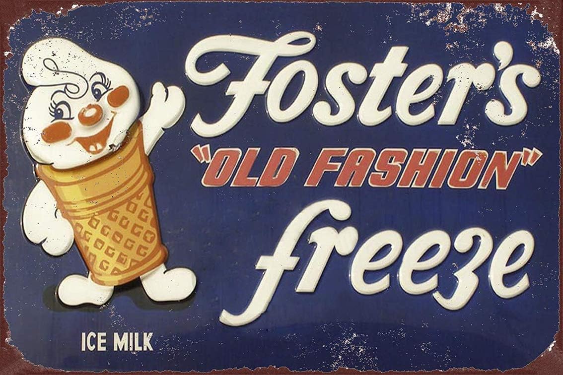 Amazon.com: Vintage Metal Sign ICEE Funny Tin Sign Retro Ad Poster ...