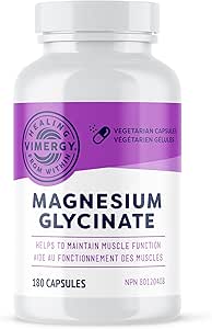 Vimergy Magnesium Glycinate Capsules – 310 mg per Serving with Ginger ...