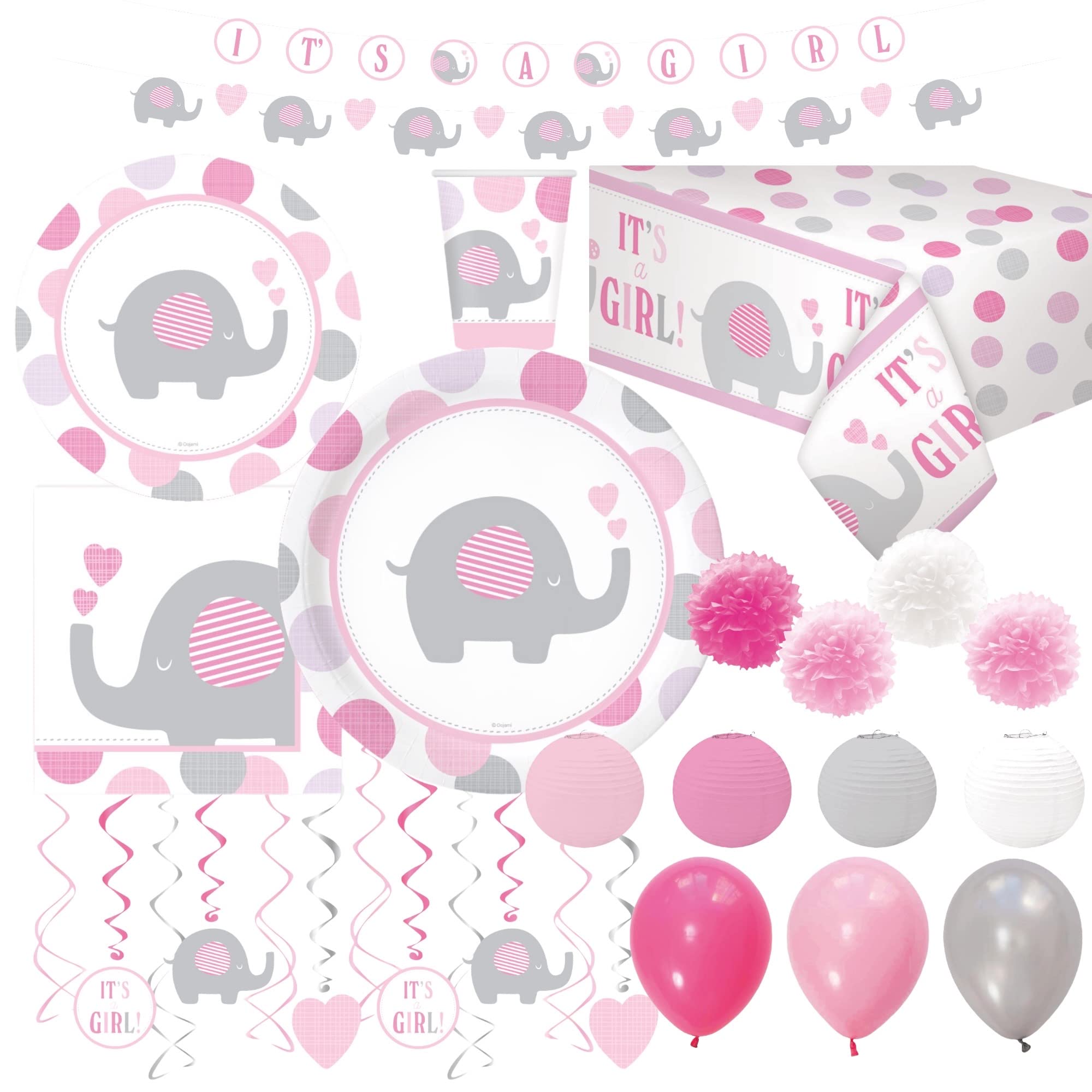 Platos Y Servilletas De Umbrellaphant
